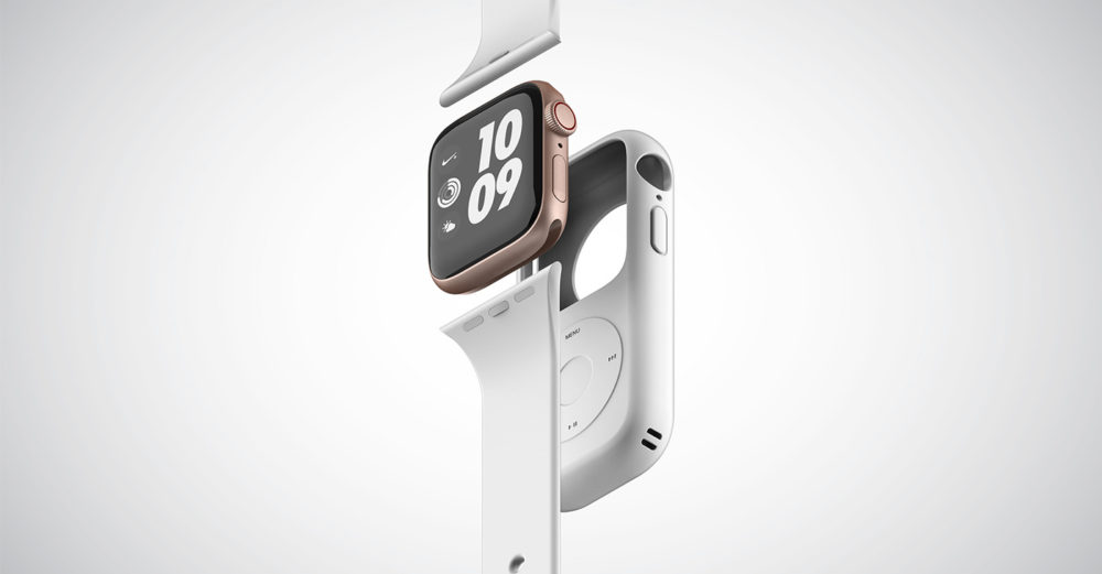 Este nostálgico estuche convierte el Apple Watch en un iPod